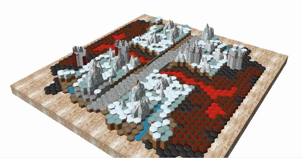 1moreheroscaper's All-Terrain Mega-Map. | Heroscapers