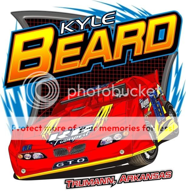 New Kyle Beard T-Shirts - Bob Hilbert Sportswear Dirt Racing National ...