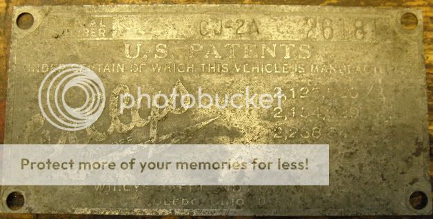 CJ2A 26181 - G503 Military Vehicle Message Forums