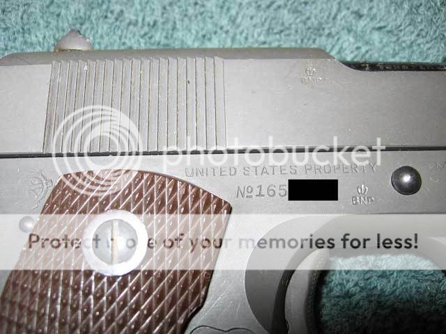 Colt 1911A1 Markings Question