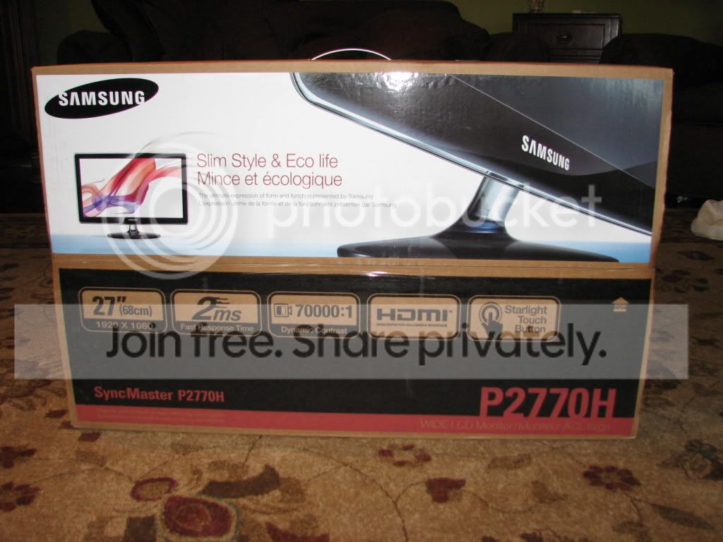 (Pictures) Samsung 27" P2770 | Overclock.net