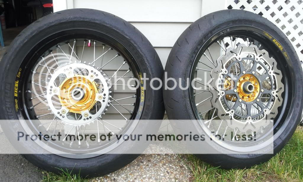 Excel Wheels on Talon Hubs Honda XR650 | SuperMoto Junkie