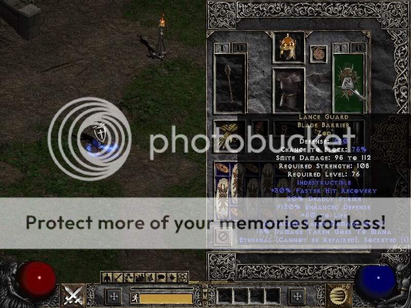 West Ladder Perfect Eth Up'd Lance Guard - Topic - d2jsp